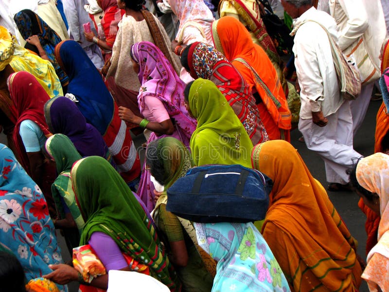 Kleurrijke Pelgrims stock foto. Image of pelgrims, armoede - 4776968