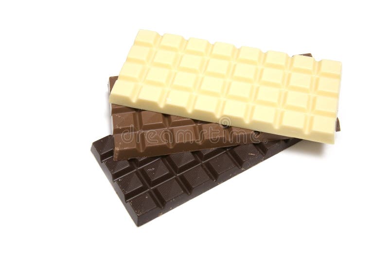 Kleurrijke repen chocolade stock afbeelding. Image of voedsel - 1893545