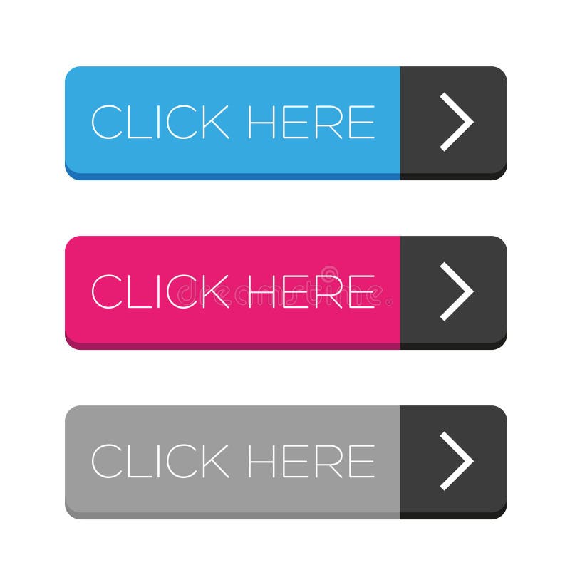 Klik hier knoopreeks vector illustratie. Illustration of knoop - 122755935