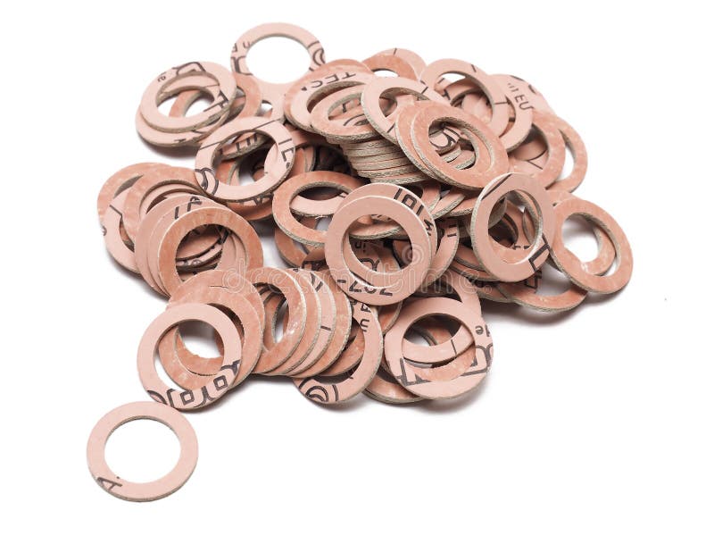 Klinger Washer Seal Isolated White Stock Photos - Free & Royalty-Free ...