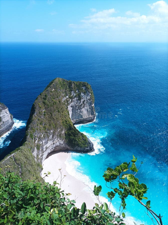 Klingking Beach Nusa Penida Bali Stock Image - Image of beah, nusa ...