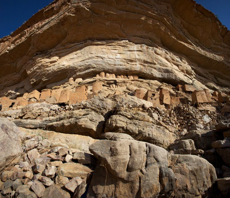 Klip van Bandiagara stock afbeelding. Image of avontuur - 39621889
