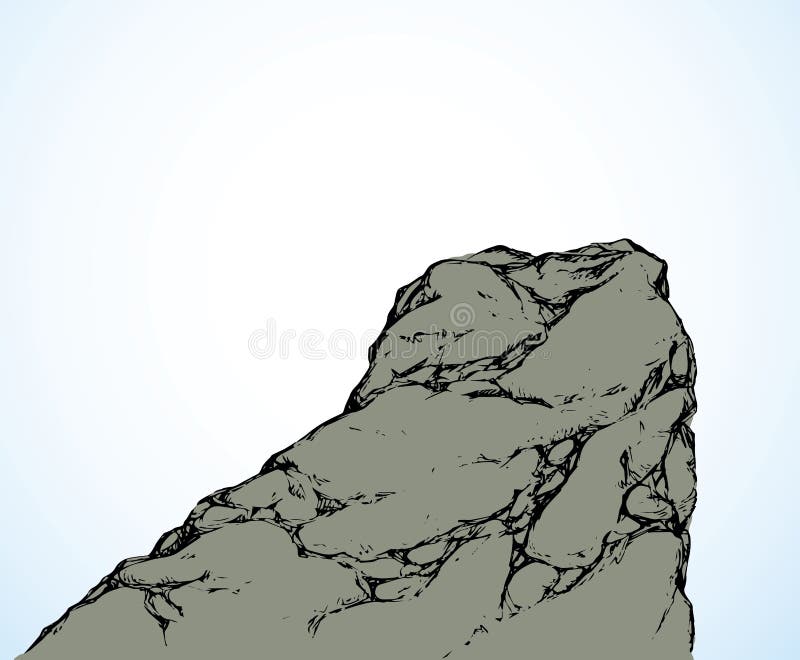 Klip Vector tekening vector illustratie. Illustration of piek - 90272559