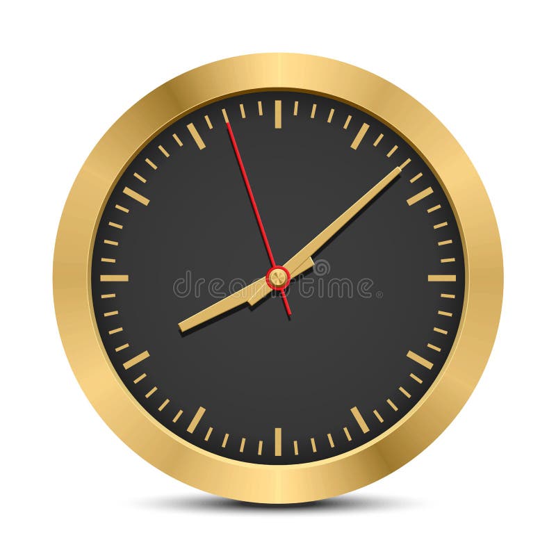 Klocka vektor illustrationer. Illustration av stopptid - 36404765