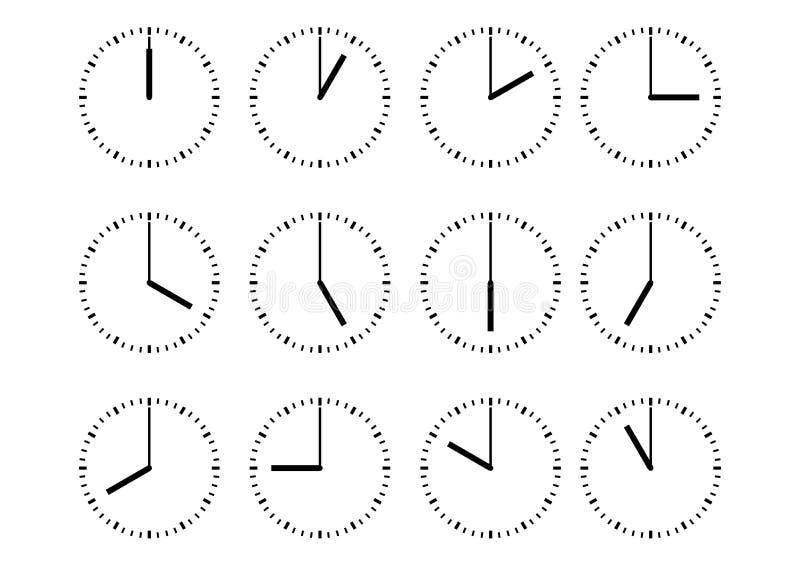 Tid Symbol Tid Och Klocka, Tidmätare, 24 Timmar Symbol Ui Rengöringsduk ...