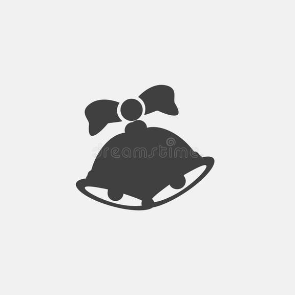 Klocka symbol stock illustrationer. Illustration of ringklocka - 110162356