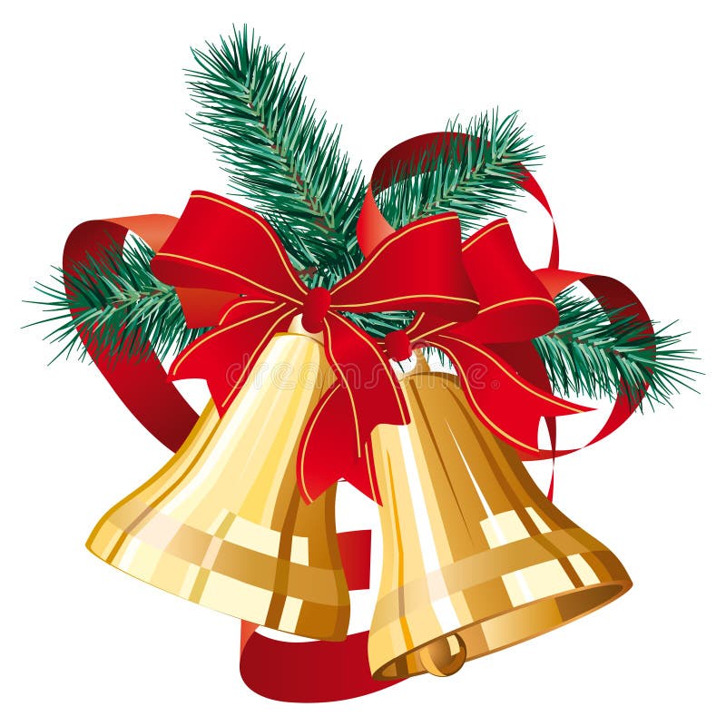 Julklockor vektor illustrationer. Illustration av illustration - 27418011