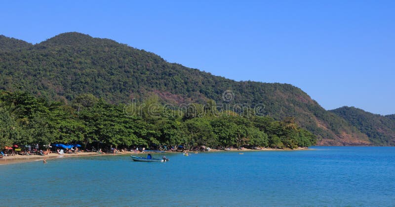 Klong Kloi Beach, Koh Chang Stock Photo - Image of swimming, asia ...