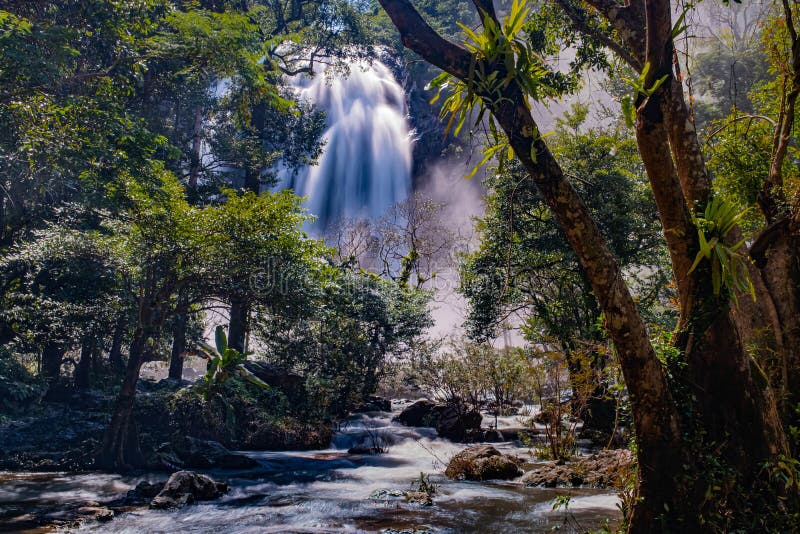 Klonglan National Park in Thailand Klonglan Waterfall Stock Photo ...