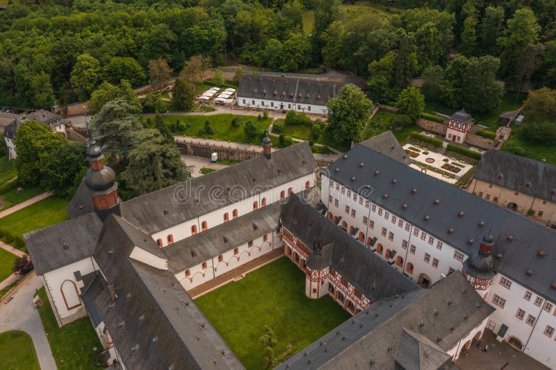 Kloster Eberbach View from Above Editorial Stock Photo - Image of ...