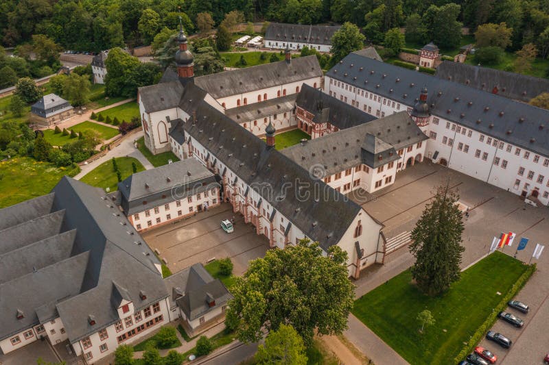 Kloster Eberbach View from Above Editorial Photography - Image of ...