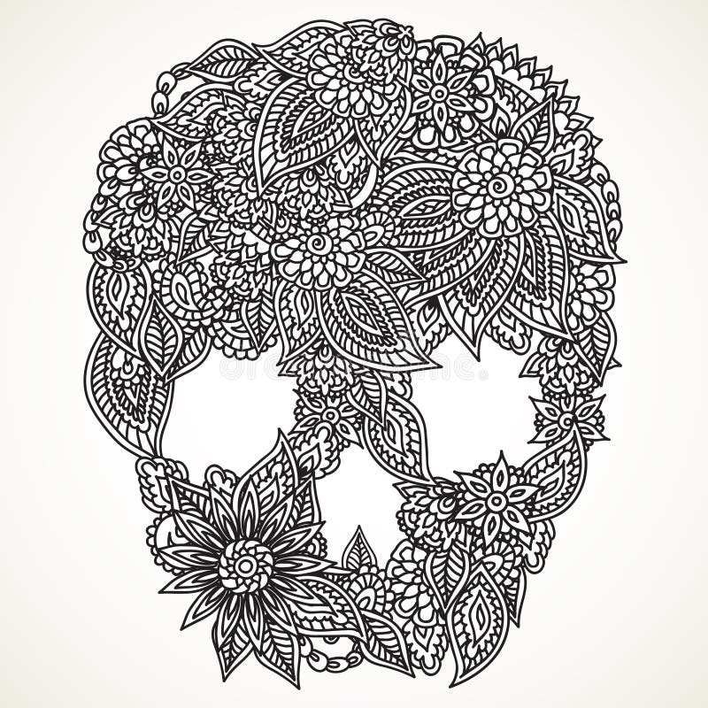 Kattskalle vektor illustrationer. Illustration av konst - 116969675