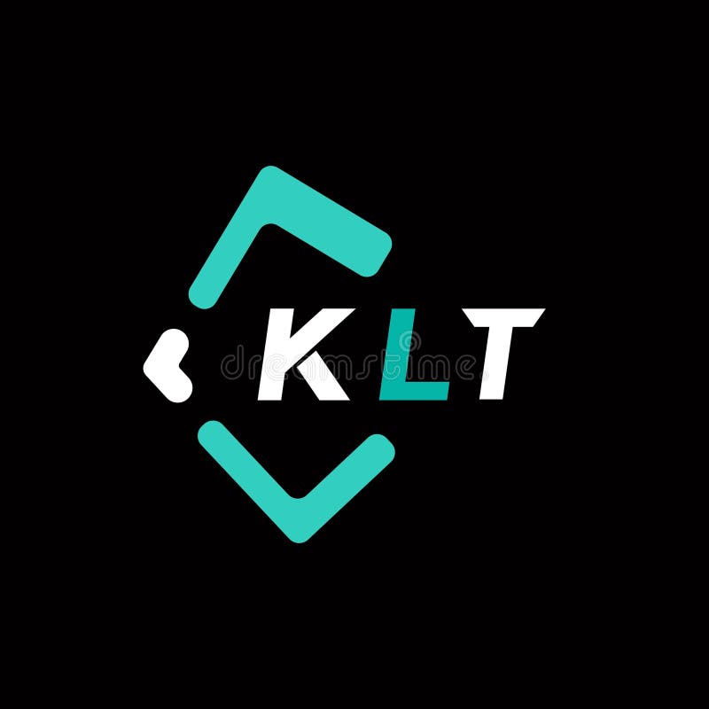 KLT Creative Minimalist Letter Logo. KLT Unique Vector Initials ...