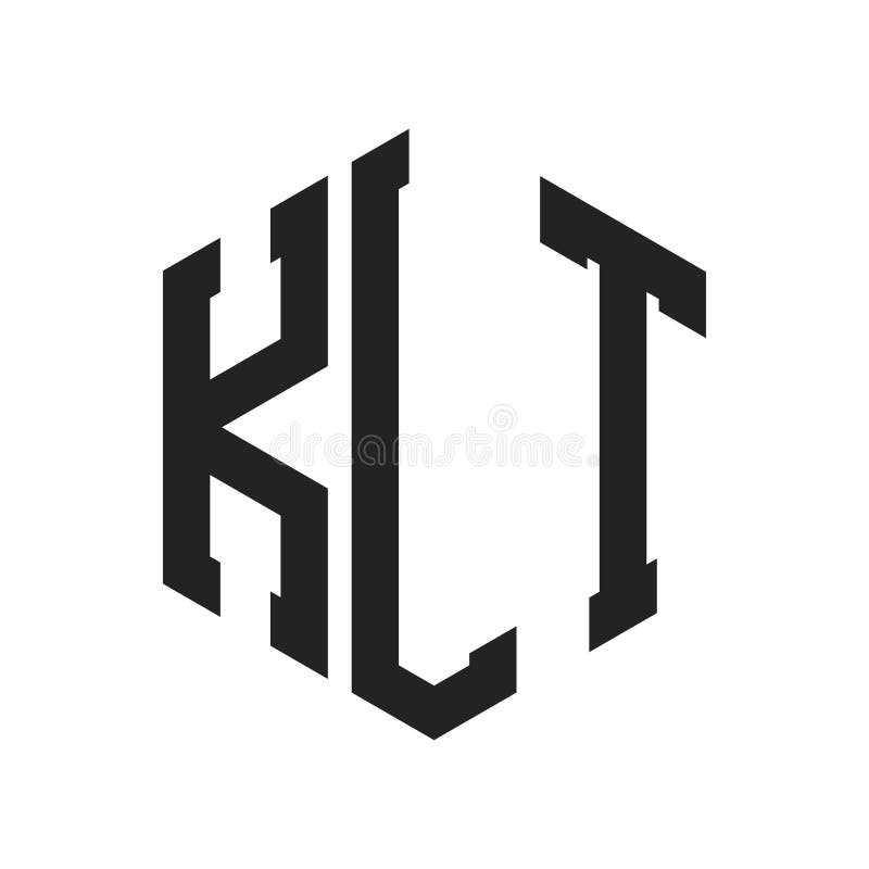 KLT Logo Design. Initial Letter KLT Monogram Logo Using Hexagon Shape ...