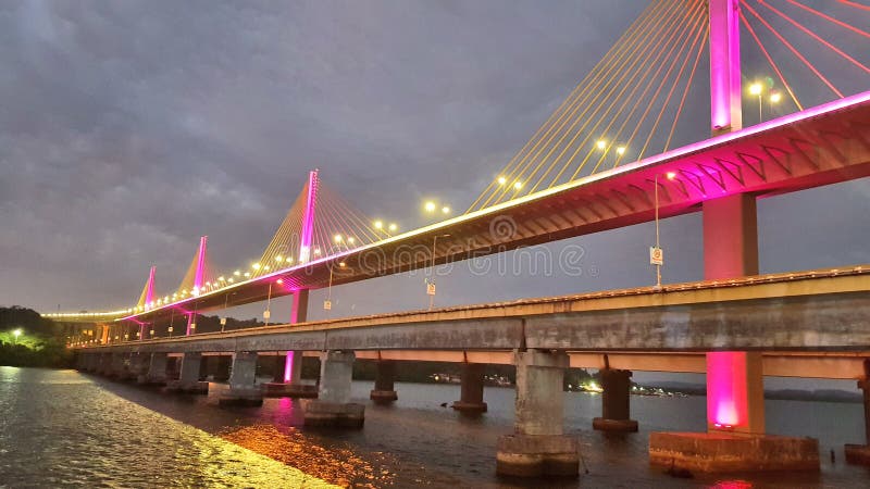 Atal Setu, Goa editorial stock image. Image of cityscape - 175803324