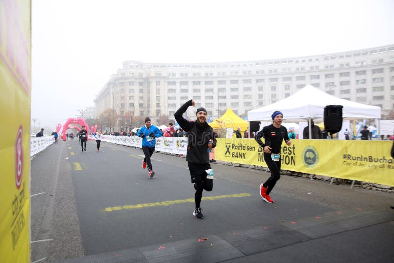 10 Km Race at Bucharest Marathon Editorial Stock Image - Image of body ...