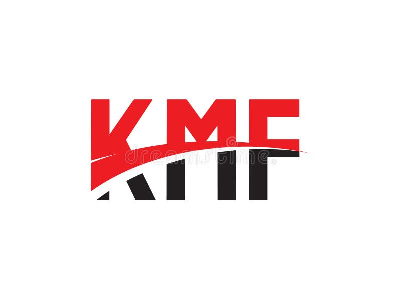 KMF Letter Initial Logo Design Vector Illustration, Letter Initial Logo ...