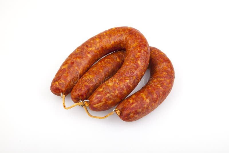 Knackwurst - German Sausage Stock Photo - Image of knacker, fleischer ...