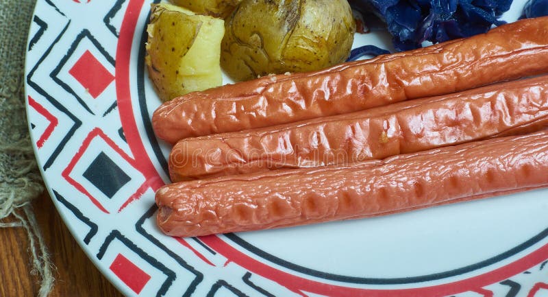 Knakworst stock image. Image of snack, pork, meat, appetizer - 209738581