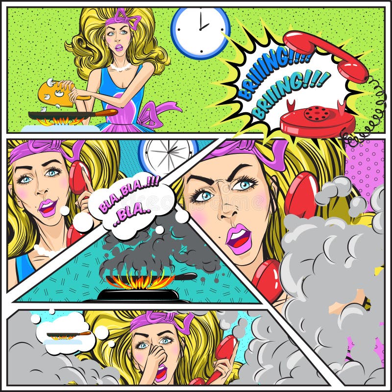 Knall Art Colorful Card Template Vektor Abbildung - Illustration von ...