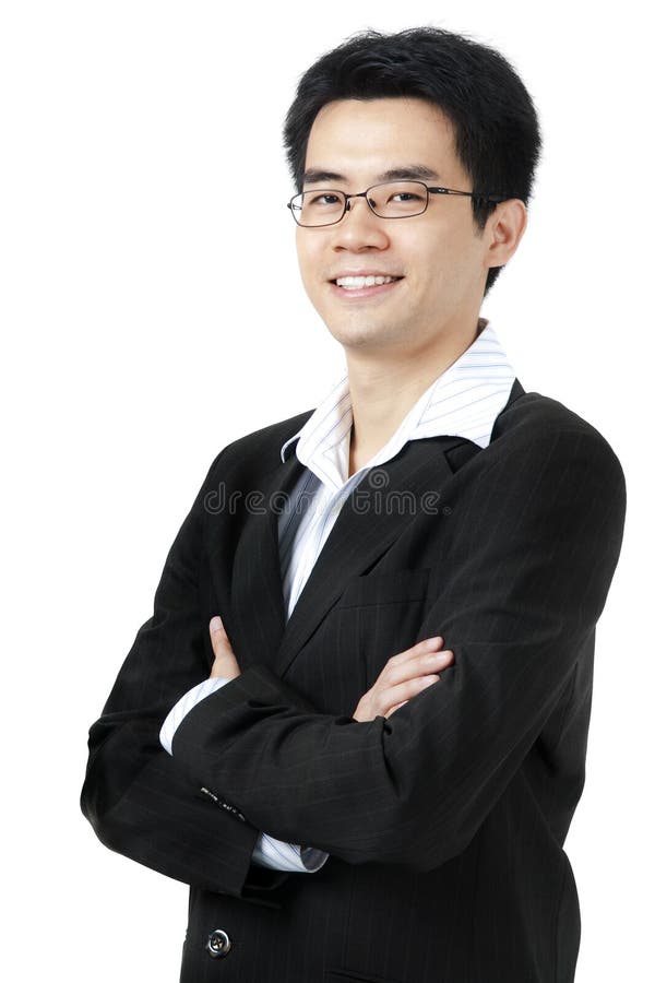 Knappe Aziaat stock foto. Image of koel, zwart, wapens - 17232102