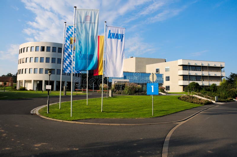Knauf Headquarters editorial stock image. Image of germany - 26795069