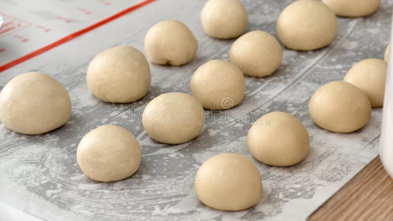 Kneaded Dough Prepared Making Bread Stock Photos - Free & Royalty-Free ...