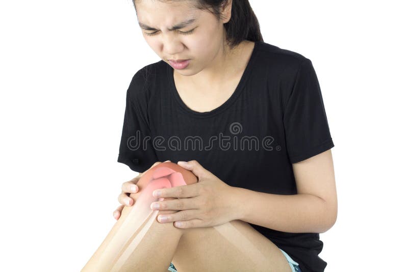 Knee bones pain stock image. Image of diseases, office - 144478455