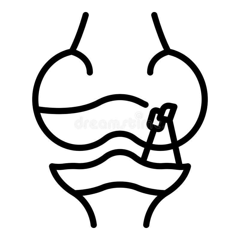 Knee Replacement Implant Icon, Cartoon Style Stock Vector ...