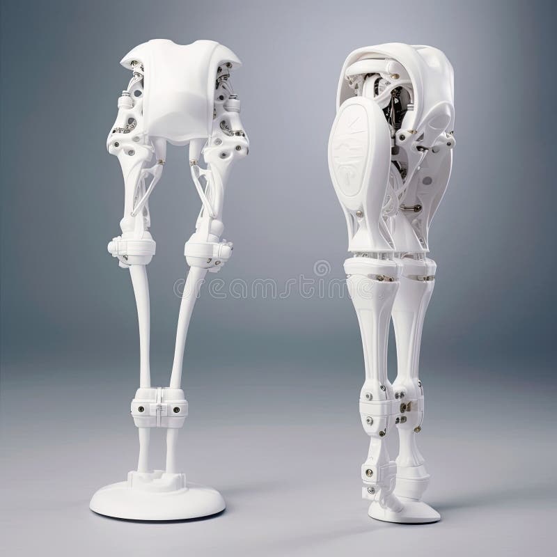 Modern Prosthesis for Leg Amputees,knee Joint Model,AI Generated Stock ...