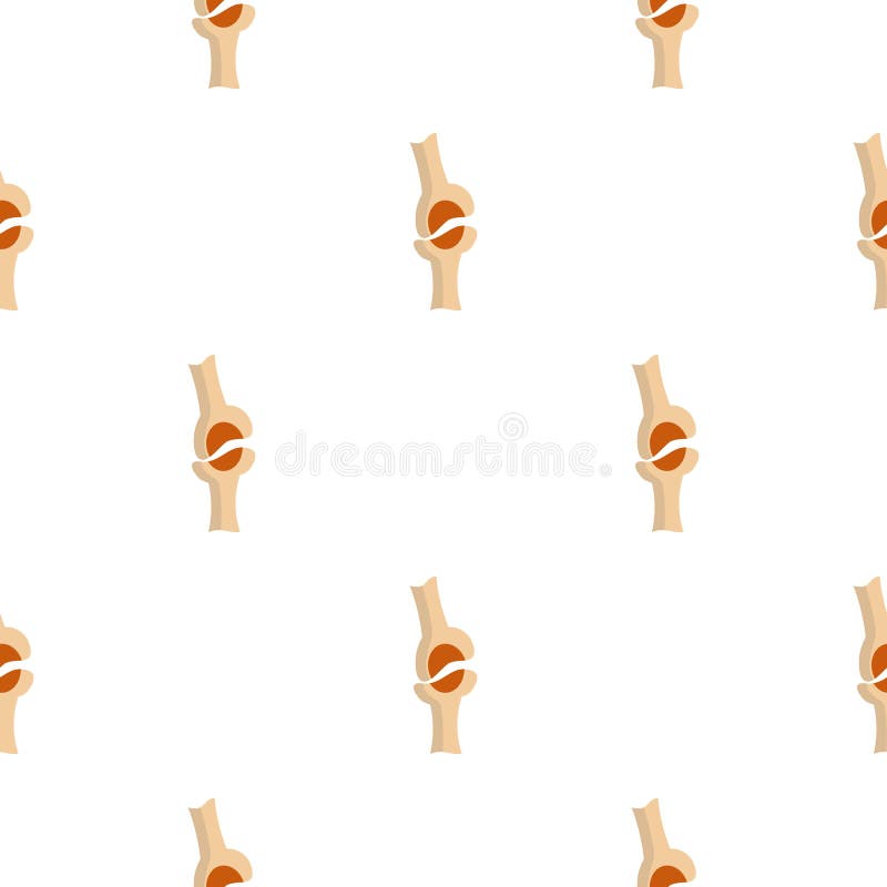 Knee Joint Pattern Seamless Stock Vector - Illustration of femur, logo ...
