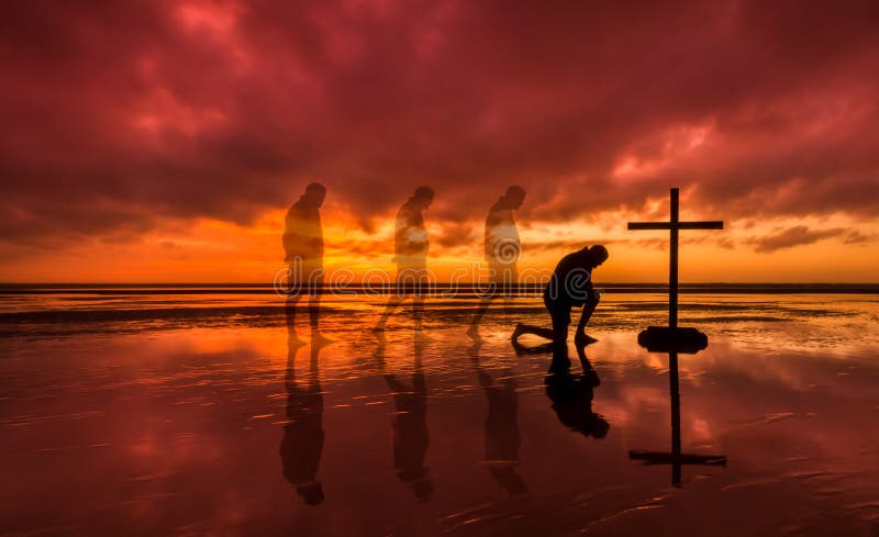 Kneeling At The Cross Backgrounds