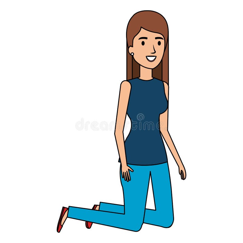 Kneeling Face Stock Illustrations – 246 Kneeling Face Stock ...