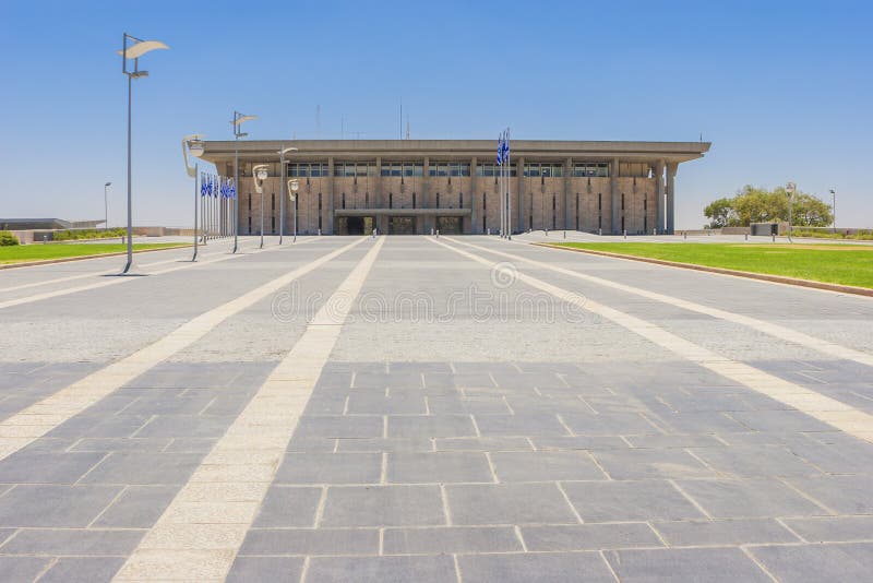 The Knesset Building. Jerusalem, Israel Stock Photo - Image of assembly ...