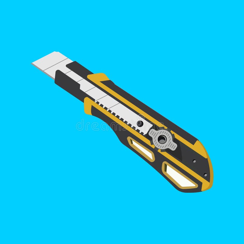 Knife cutter stock illustration. Illustration of chop - 357786338