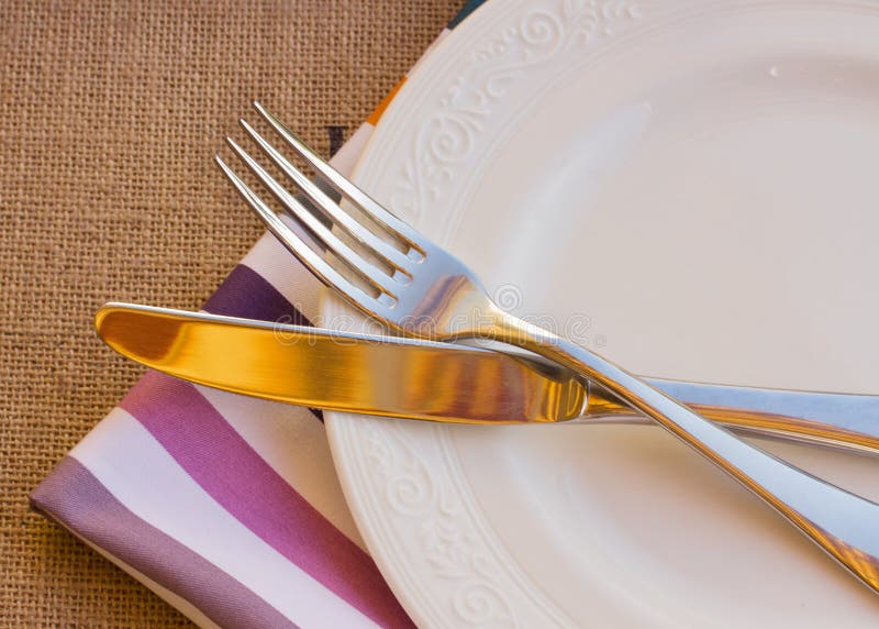 Forks and Spoons with Fresh Flowers Stock Image - Image of meal ...