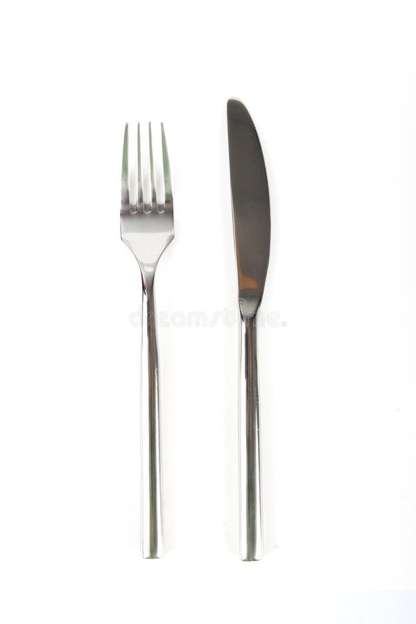 Knife and fork stock image. Image of path, elegance, dishware - 17251731