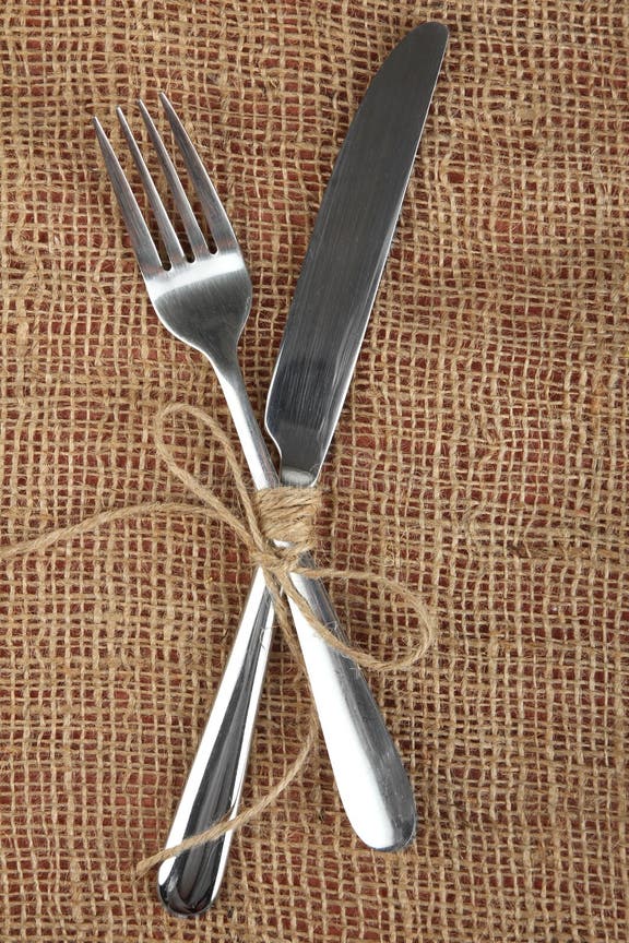 Knife and fork stock photo. Image of fringe, style, rigid - 89440132