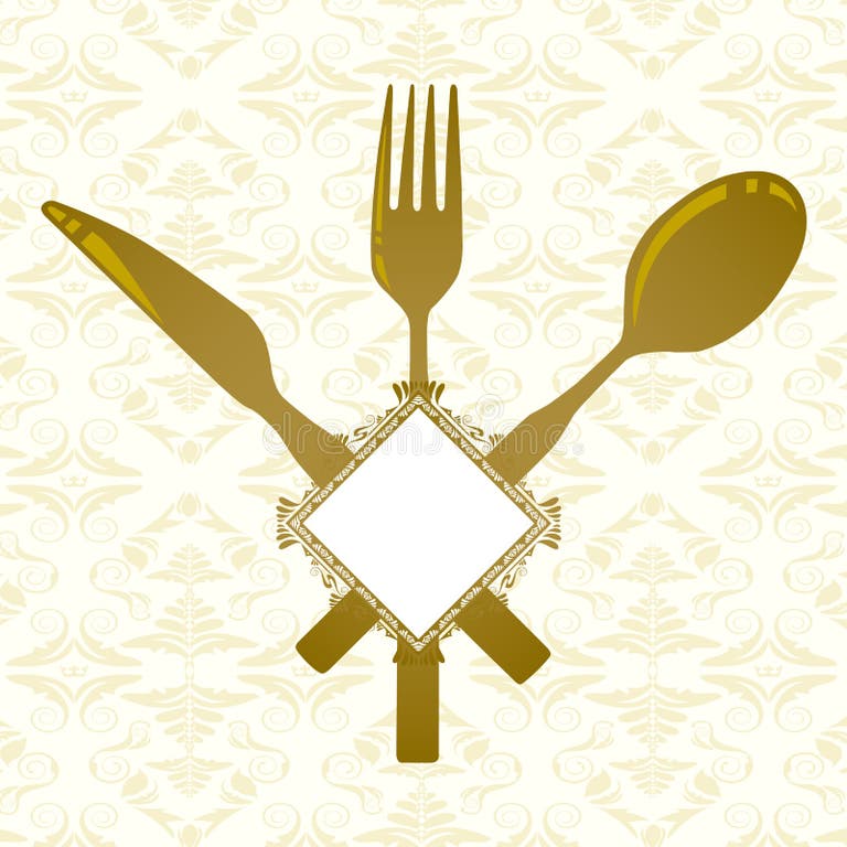 Vintage Fork Spoon Stock Illustrations – 13,298 Vintage Fork Spoon ...