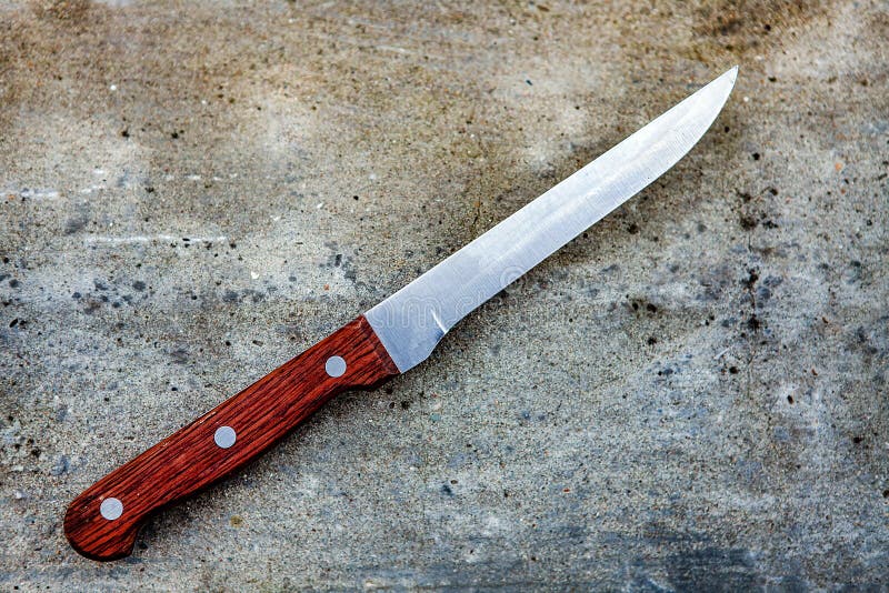 Knife in the ground stock image. Image of color, grass - 24476951