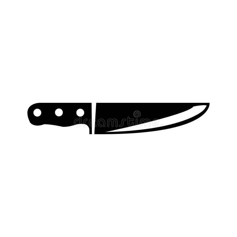Knife Icon ,cooking Logo Template Stock Illustration - Illustration of ...