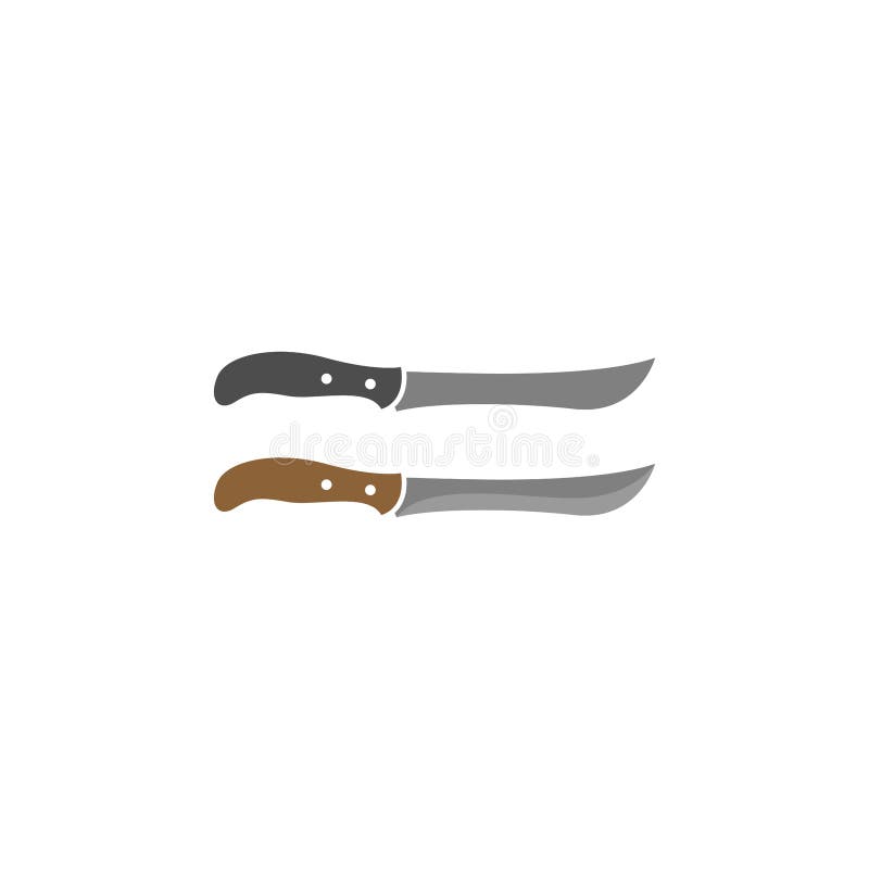 Knife Icon Logo Design Vector Template Stock Vector - Illustration of ...
