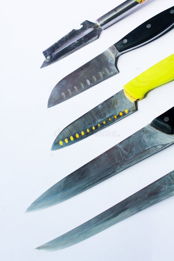 Knife kitchen isolated stock image. Image of blade, steel - 143382381