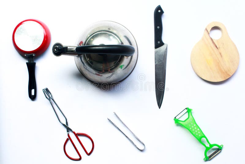 Knife kitchen isolated stock photo. Image of food, equipment - 143382408