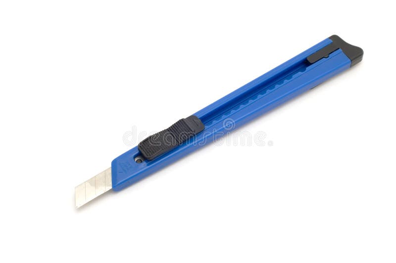 Knife for paper stock image. Image of blade, steel, macro - 4165873