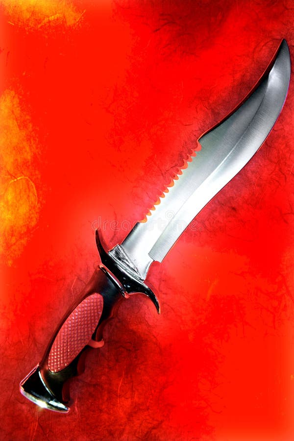 Knife red stock image. Image of steel, still, vertical - 2370257
