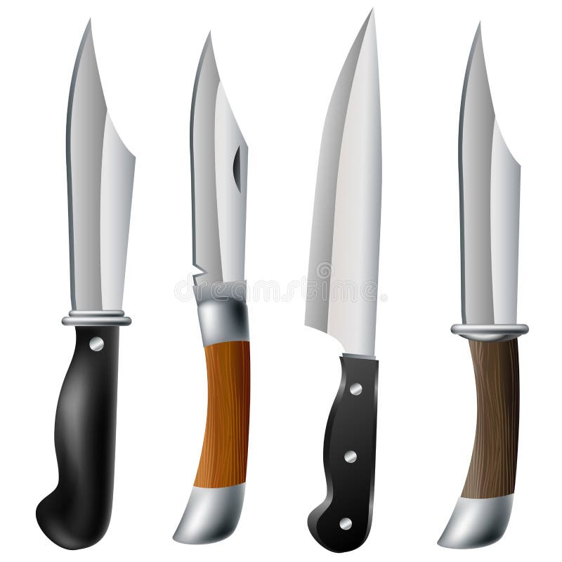 Knife set stock vector. Illustration of army, injury - 29319124