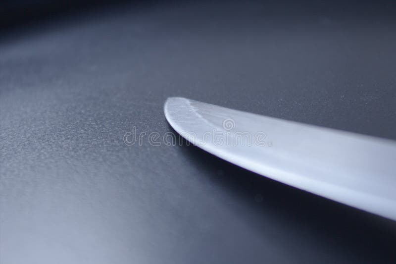 Knife stock photo. Image of simple, knife, shining, dark - 40236252