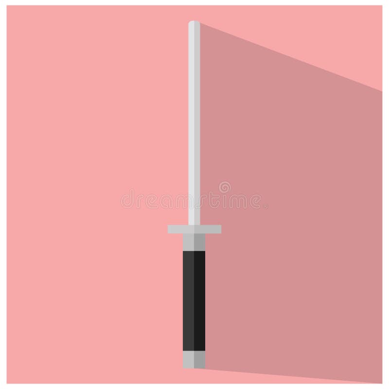 Knife Sharpener. Vector Illustration Decorative Design Stock Vector ...