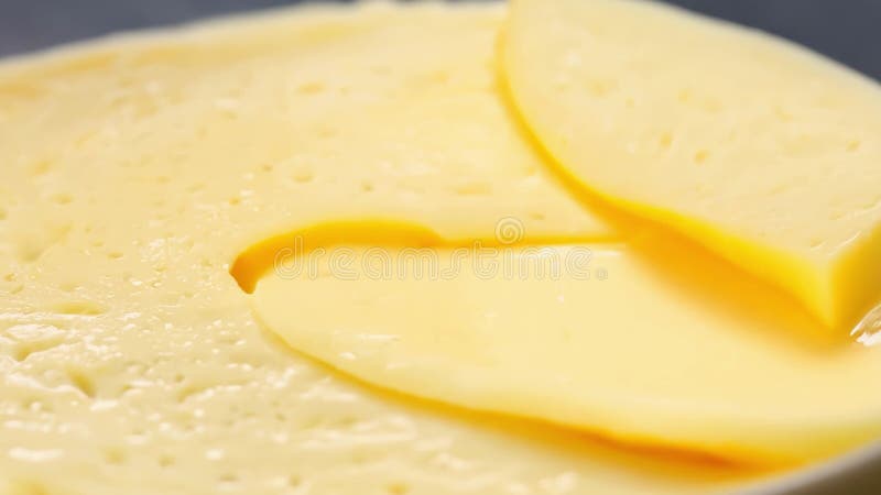 A Gooey Slice of Chicago-style Deep-dish Pizza with Melted Cheese Stock ...